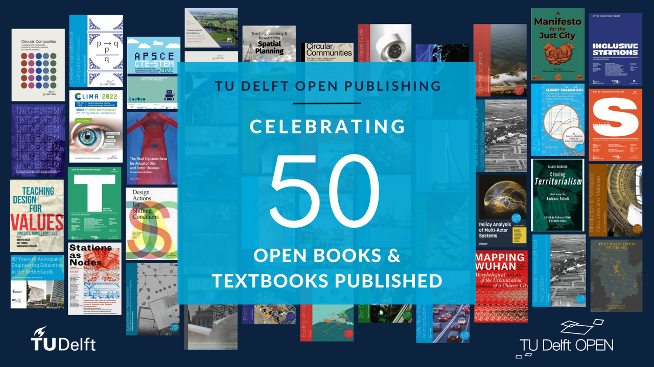 TU Delft OPEN Publishing | Highlights 2023 first half – Blog TU Delft OPEN Publishing